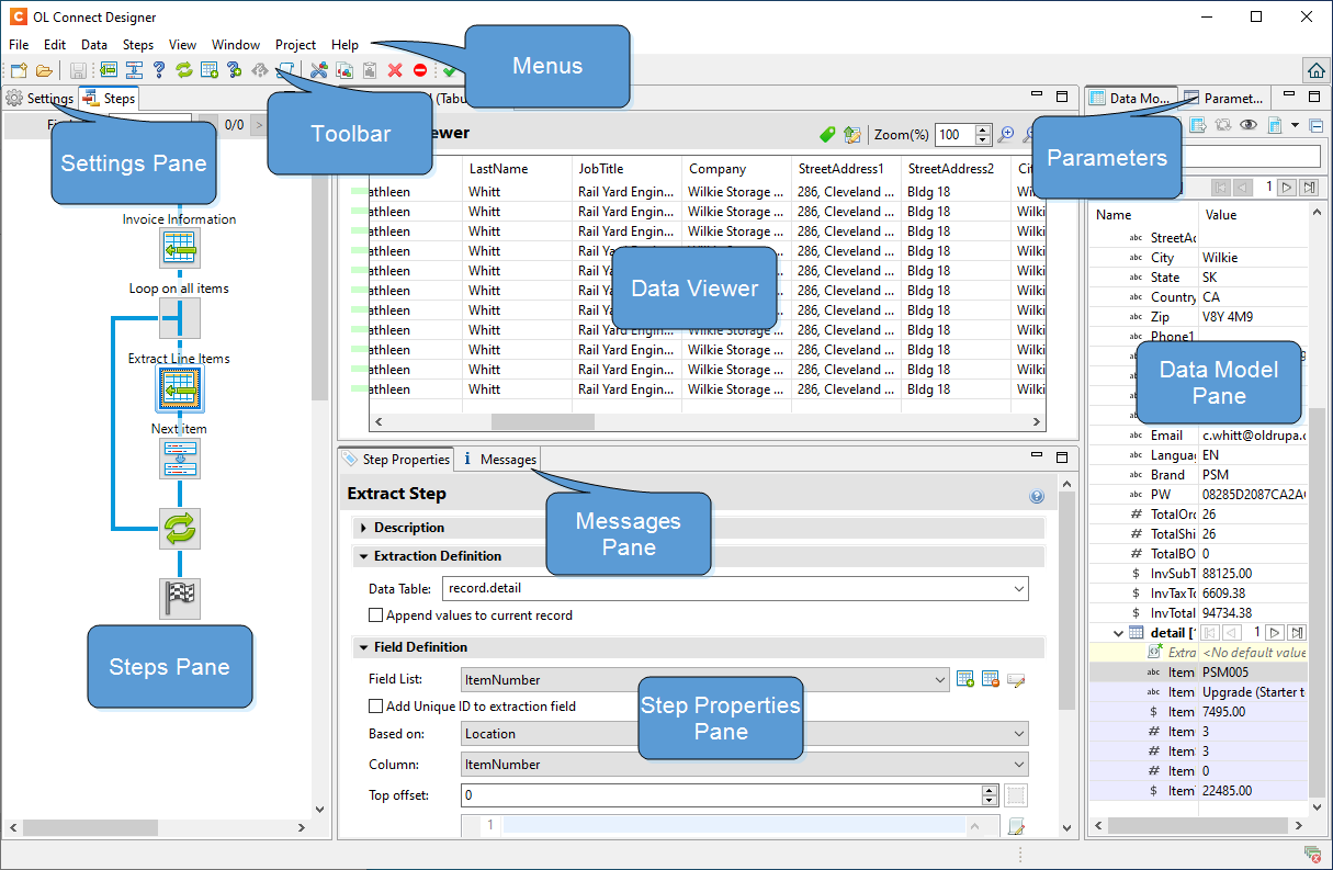 DataMapper User Interface